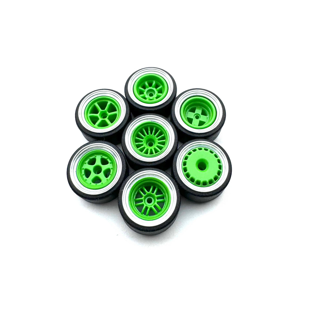 Takata Green 1/64 wheels Advanced Alloy – Monoblock Wheels