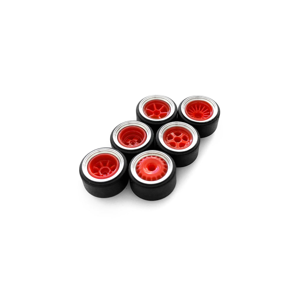 Kamikaze Red 1/64 wheels Advanced Alloy – Monoblock Wheels