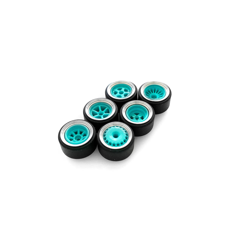 Tiffany Blue 1/64 wheels Advanced Alloy – Monoblock Wheels