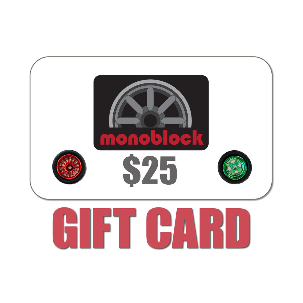 Monoblock Wheels Digital Gift Card